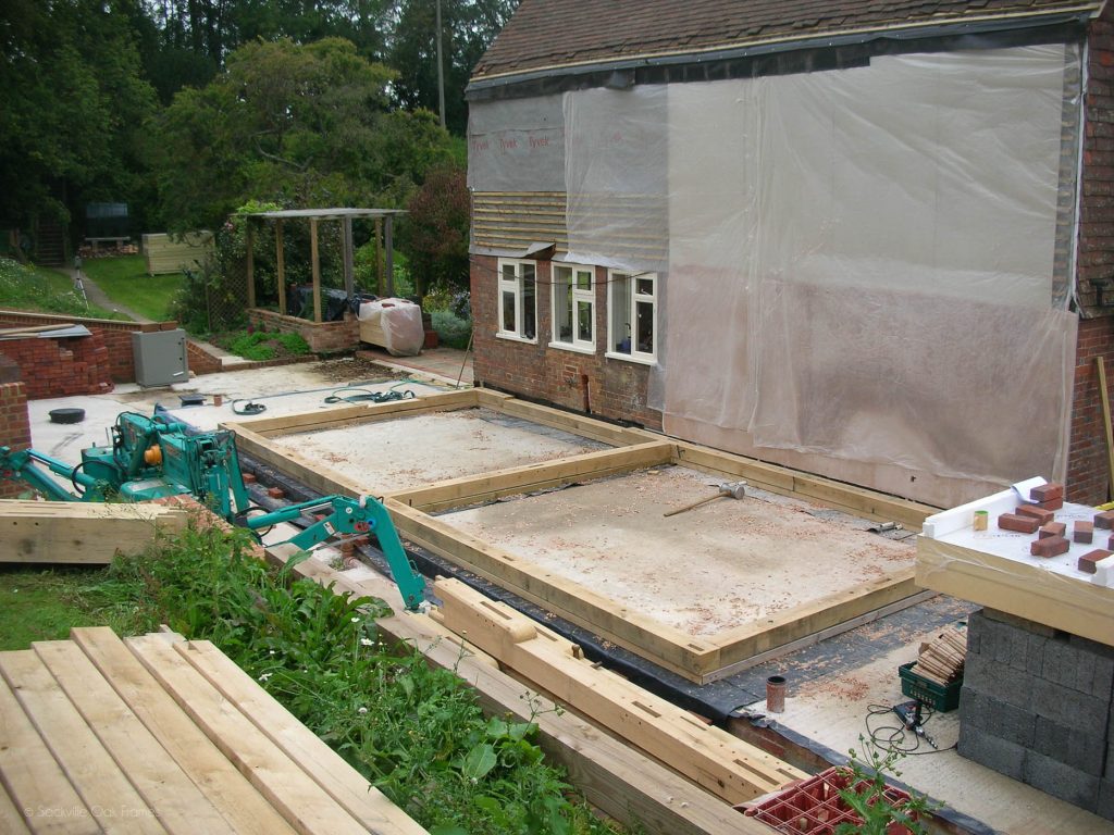 Finishing an Oak Frame - Sackville Oak Frames