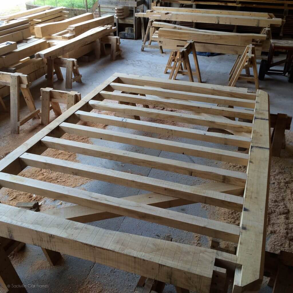 Building Oak Frames - Sackville Oak Frames
